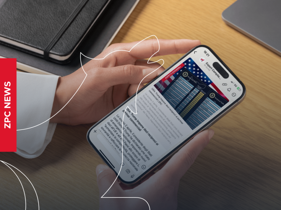 "Export Compliance News": online il canale WhatsApp di ZPC | ZPC